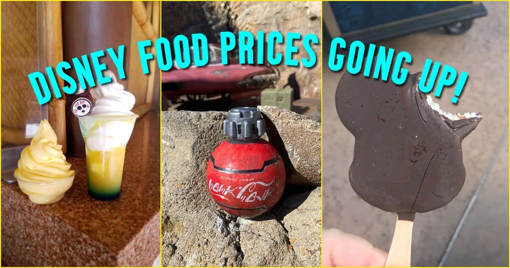 Just Arrived Higher Food Prices At Disney World